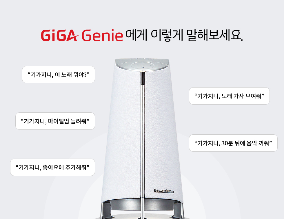 GiGA Genie 에게 이렇게 말해보세요.